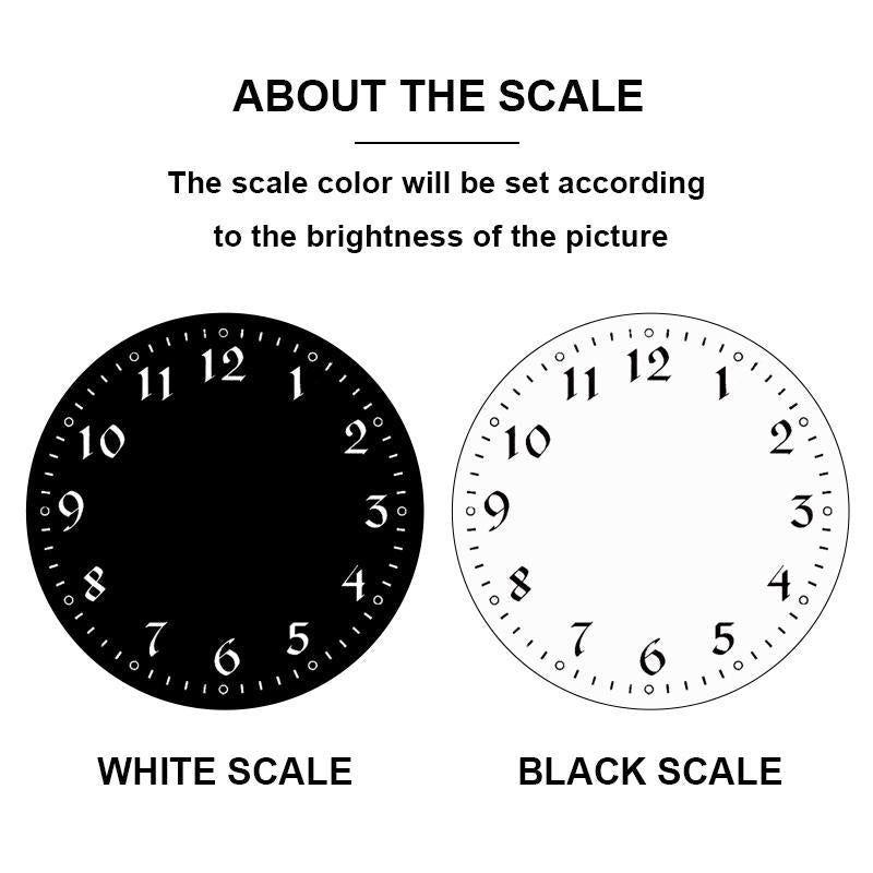 Personalized Wall Clock - Capture Moments all Number Styles – GiftInOne